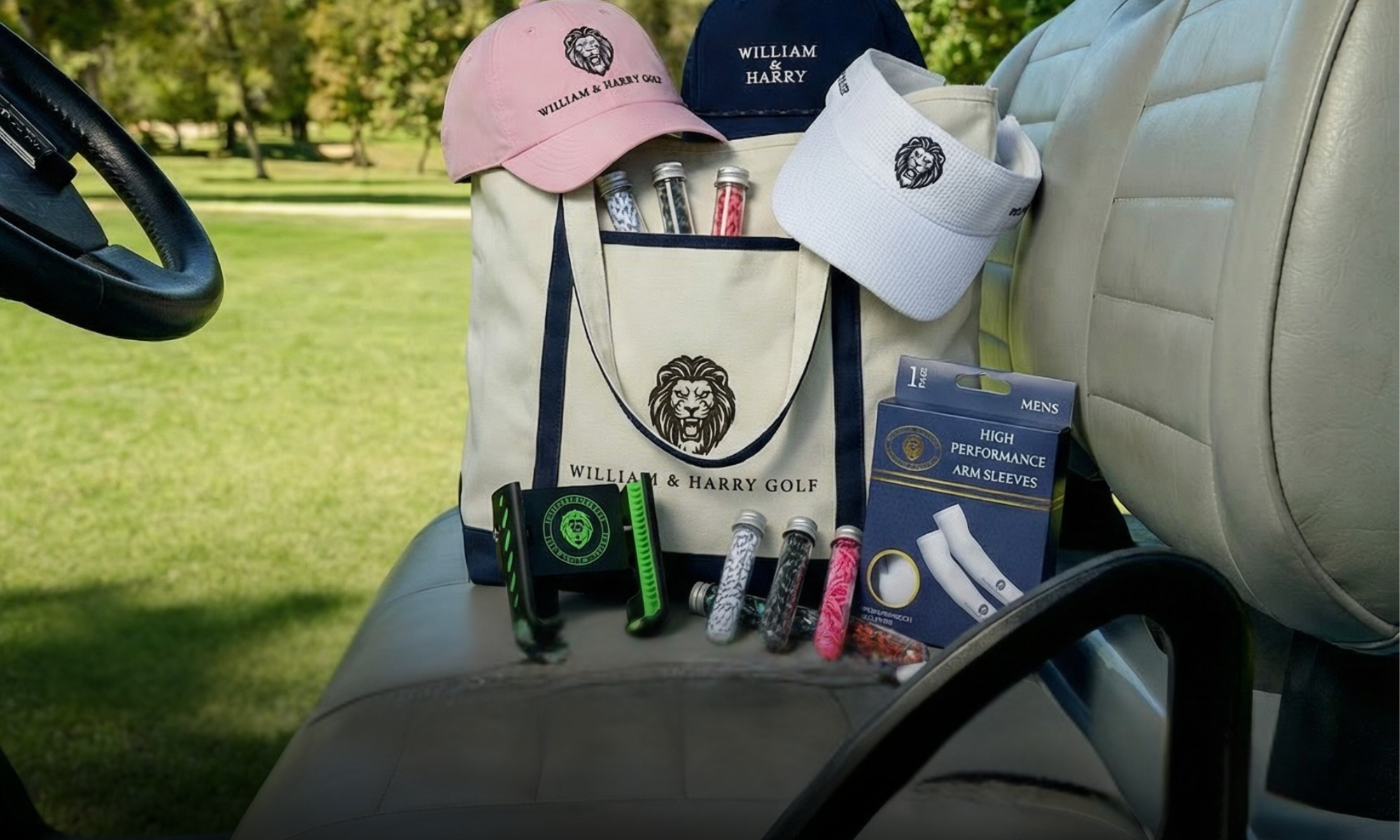 Shop William & Harry Golf for Premium Golf Apparel and Accessories